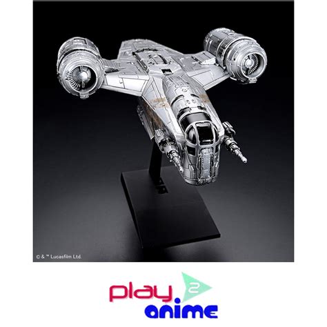 Bandai Star Wars Vehicle Model Razor Crest Silver Coating Ver