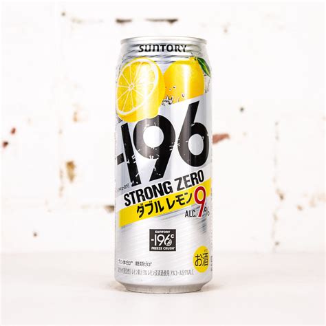 Suntory 196 Strong Zero Double Lemon 9 500ml Carwyn Cellars