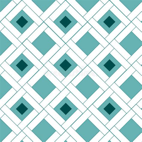 Square Pattern Seamless Background Vector And Illustrator Stock