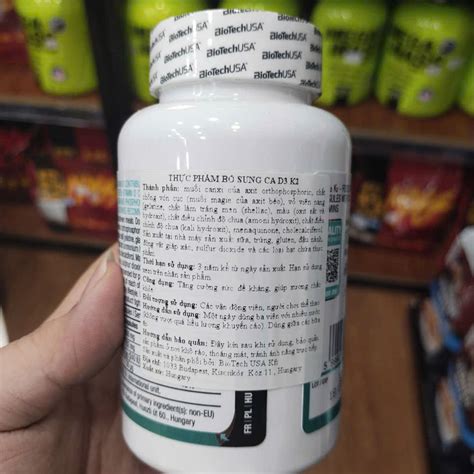 Biotech Ca D3 K2 90 Viên Wheyshopvn