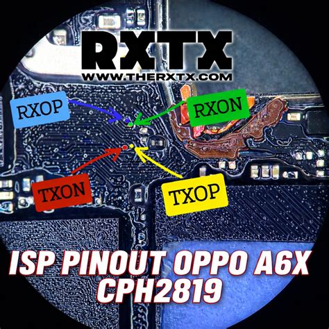 Isp Pinout Oppo A6x Cph2819 Ufs No Cpu Drill Method Rxtx