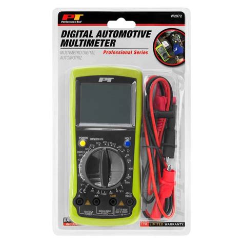 Performance Tool Digital Automotive Multimeter W2972 Blains Farm And Fleet
