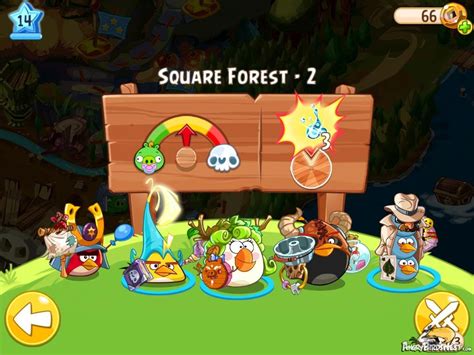 Angry Birds Epic Square Forest Level 2 Walkthrough Angrybirdsnest