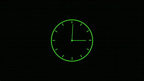 Clock Timer Animated 4k 25334056 Stock Video At Vecteezy