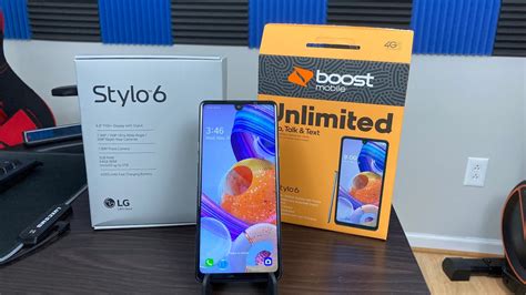 Lg Stylo 6 Unboxing And First Boot Up Boost Mobile Youtube