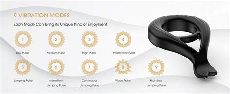 Traumdich Vibrating Cock Ring Sex Toys For Men Couple