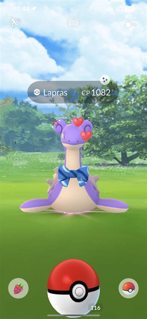 Shiny Lapras Wild Catch R Pokemongo