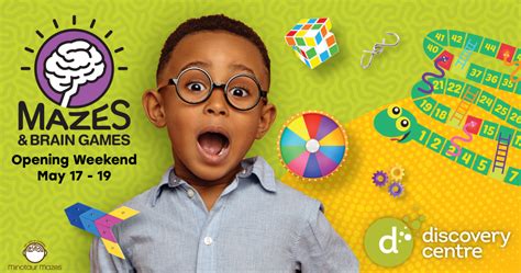 Opening Weekend Mazes And Brain Games Discovery Centre