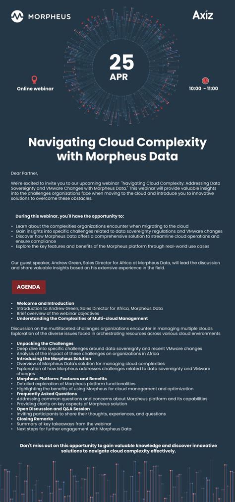 Webinar On Cloud Complexity With Morpheus Data Lawrence Gatimu Pmp