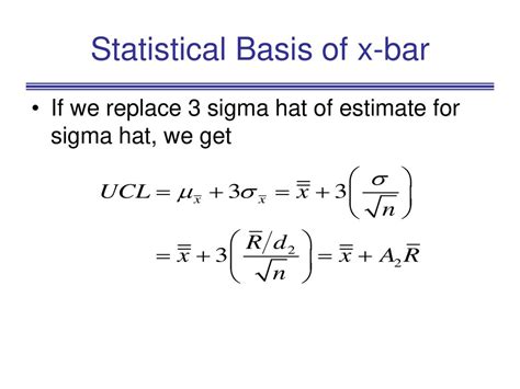 Sigma Hat Statistics