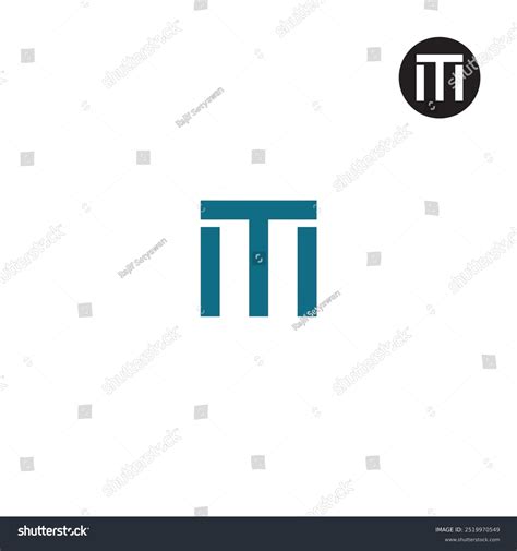 Iti Logo Letter Monogram Design Stock Vector Royalty Free 2519970549