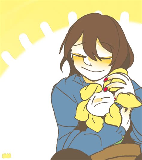 Chara Flowey Flowey The Flower Frisk Undertale персонажи