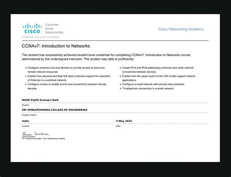 Pujith Kumaarr On Linkedin Cisco