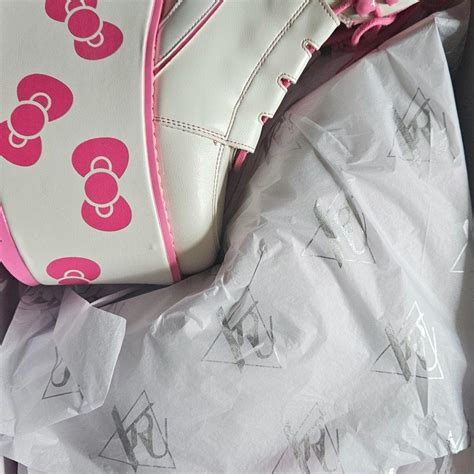 Hello Kitty X Yru Collaboration Hello Kitty Bow Depop