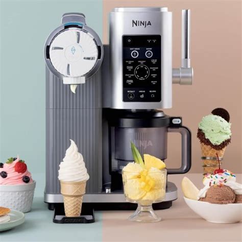 Ninja Swirl By Creami Ice Cream And Soft Serve Maker Sorbet Milkshake