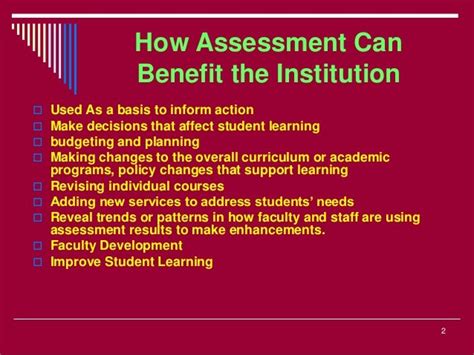 Effective Assessment Practices Project