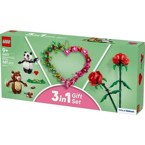 Lego Hearts And Flowers T Set Valentines Day T 40638 40821