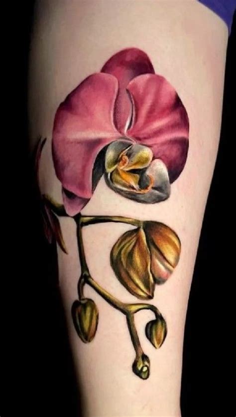 Orchid Flower Tattoo Designs Best Flower Site