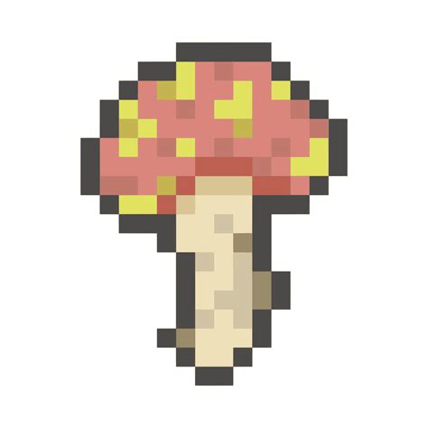 Mushroom Pixel Art For Dynamic Digital Projects And Designs 46361730