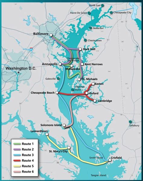 Md Counties Release Details Of Proposed Ferry System For Both Sides Of