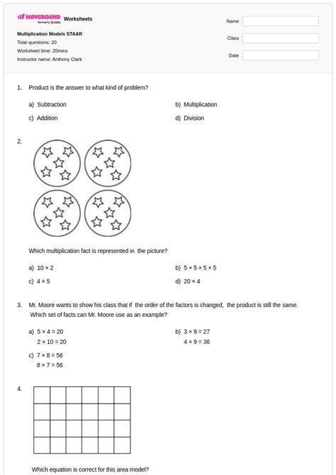 50 Multiplication Worksheets For Year 6 On Wayground Free And Printable