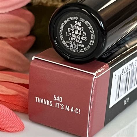 Mac Cosmetics Makeup Mac Lustreglass Lipstick Thanks Its Mac 54