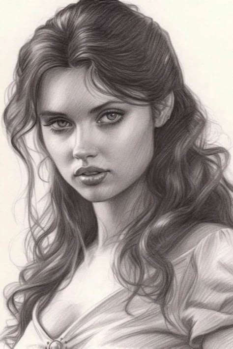Beautiful Woman Sketch