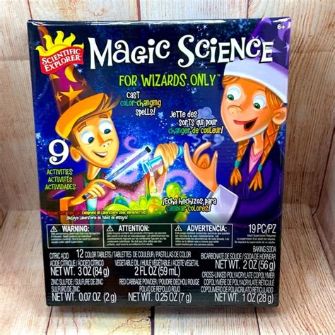 Stem Toys Stem Magic Science For Wizards Only By Scientific