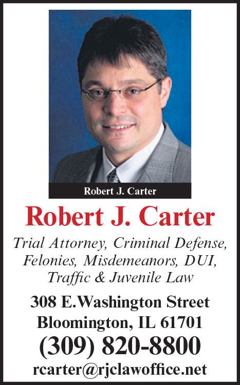 Robert J Carter Atty