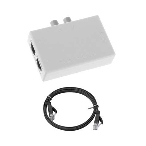 Rj45 Splitter Selector Schakelaar 2 Poort Netwerk Vicedeal