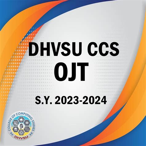 Dhvsu Ccs Ojt 2024 Bacolor