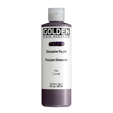 Fluid Acrylic Color Dioxazine Purple Golden Artist Colors