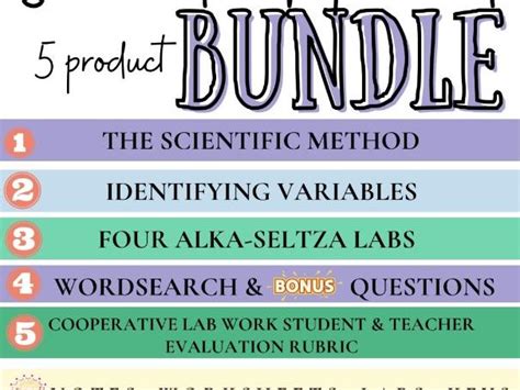 Bundle The Scientific Method Notes Four Labsquestionsassessment