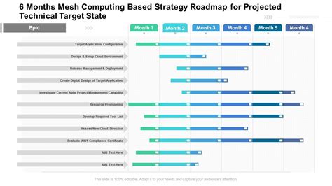 6 Months Mesh Computing Based Strategy Roadmap For Projected Technical