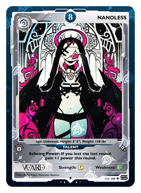Vcard Trading Card Game