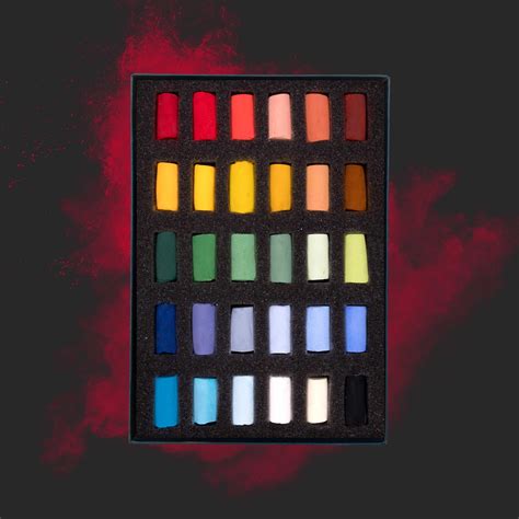 Sandra Orme Sky 30 Half Stick Soft Pastel Set Unison Colour Soft Pastels