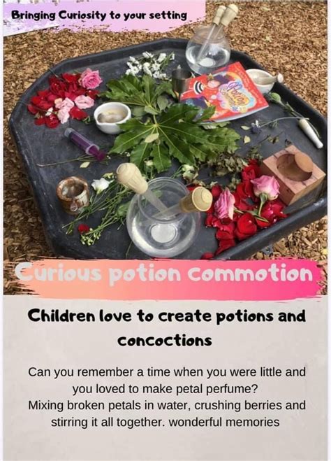 12 Eyfs Potion Station Ideas Eyfs Nursery Activities Messy Play
