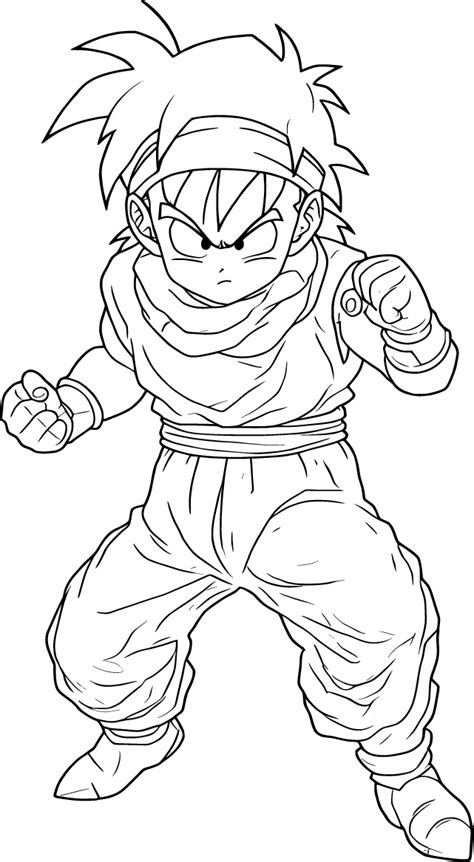 Gohan And Goku Coloring Pages [2025]
