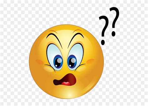 Confused Emoji Clipart Confused Emoticons Full Size Png Clipart