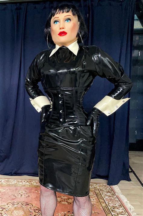 Rubber Mistress Dress By Rubberdollyxx On Deviantart