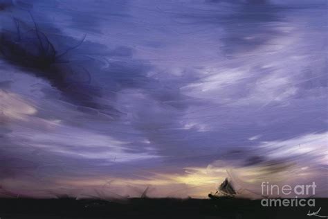 Alone Digital Art By Manuela Lanzafame Fine Art America