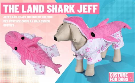 Jeff The Land Shark Costume For Dogs Jeff Land Shark