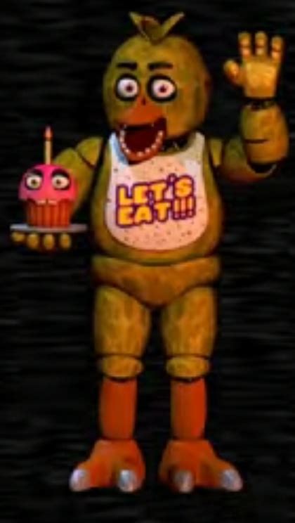 Fnaf 1 Deluxe Edition Chica The Chicken By Mclsr On Deviantart