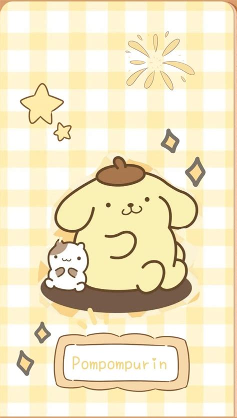 Pompompurin Wallpaper Cute Iphone Wallpaper Tumblr Hello Kitty