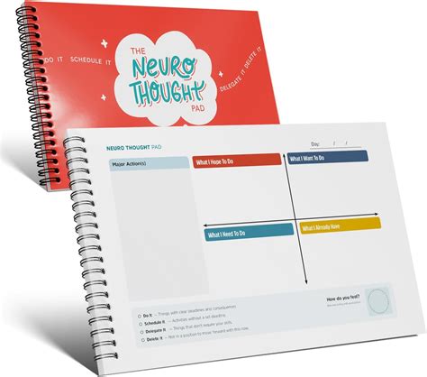Wilkii Planner Neuro Thought Pad Adhd Planner For Adults