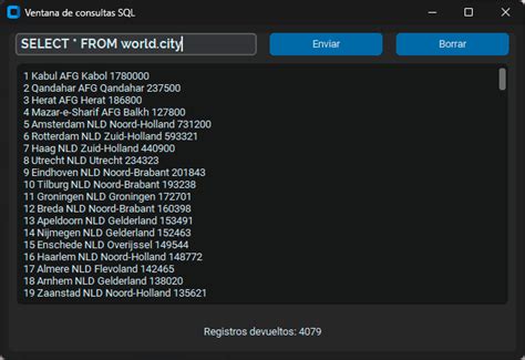 Cómo Crear Una Interfaz Gráfica Para Consultas Sql En Python Tutorial Paso A Paso