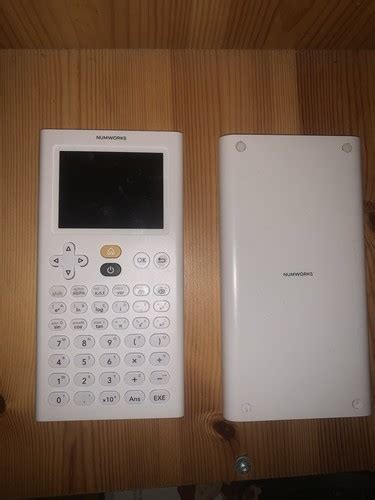 Numworks N0120 Calculatrice Graphique Python Mode Examen Lcd Lycée