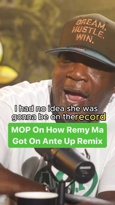 Mop On How Remy Ma Got On Ante Up Remix Youtube