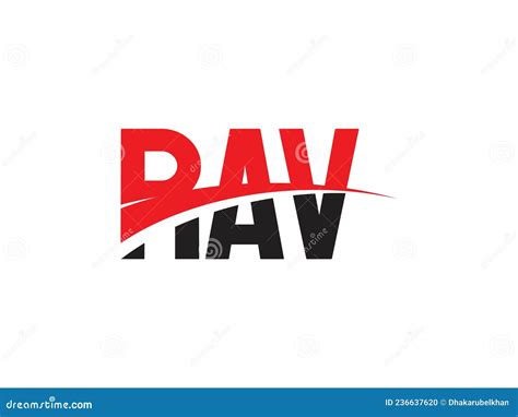 Rav Letter Initial Logo Design Vector Illustration Stock Vector Illustration Of Monogram