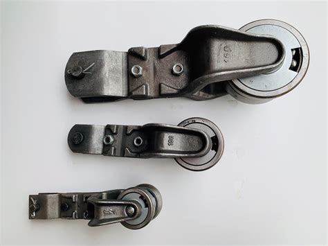 X348 X458 X678 Cadena Trolleys Forged Overhead Manual Single Rail